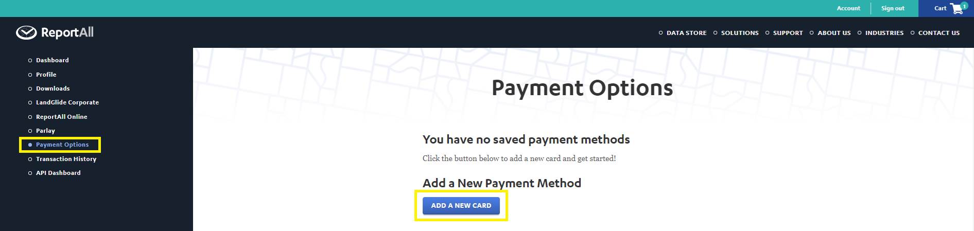 How do I manage/change my payment methods?